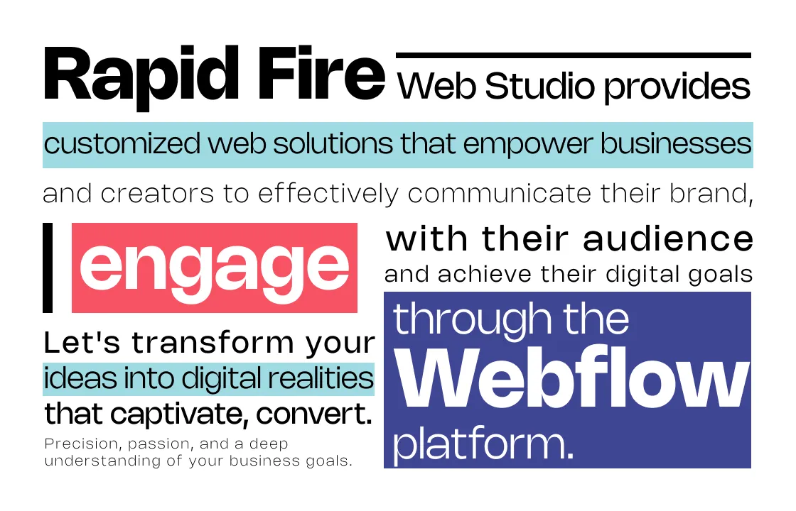 Rapid Fire - Web Design & Webflow Development Toronto